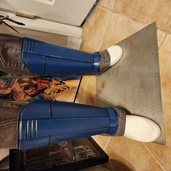Bo-katan Armor, Shin Guard, Shin Greaves, Costume, Custom Size - Etsy