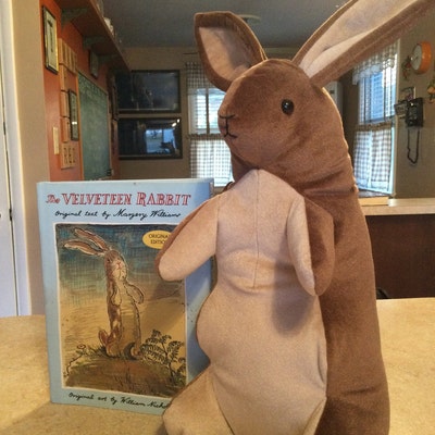 Velveteen Rabbit Sewing Pattern Bunny Rabbit Stuffed Animal Soft Toy ...