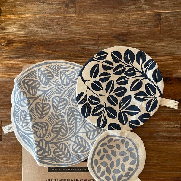 Dish and Bowl Covers Mini Set of 3 | Variety of Small Sizes Reusable ...