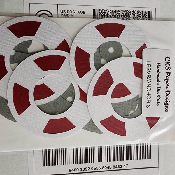 Handmade Paper Die Cut Cruise Ship Front View Scrapbook Page ...