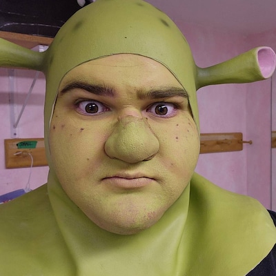 Shrek the Musical Shrek Nose Foam Latex Prosthetic Halloween Theatrical ...