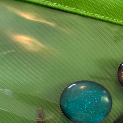 Dusty Periwinkle Blue Moon Phase Clay Earrings, Crescent Moon ...