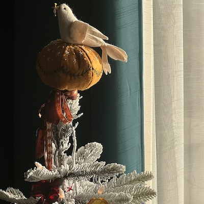 PDF DOWNLOAD DIY Peace on Earth Tree Topper Pattern by Cheswickcompany ...