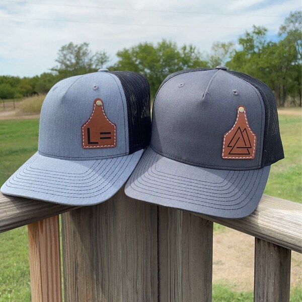 Customizable Cow Tag Hat | Adult Cattle Tag Cap | Richardson 112 or ...