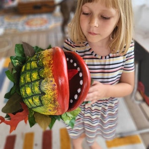 Little Shop of Horrors Audrey Two Pod One Hand Puppet. Replica - Etsy