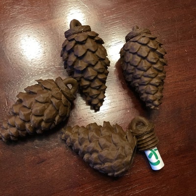 Acorn Oversized Geocache Hanging Container Cache Container W/ Log for ...