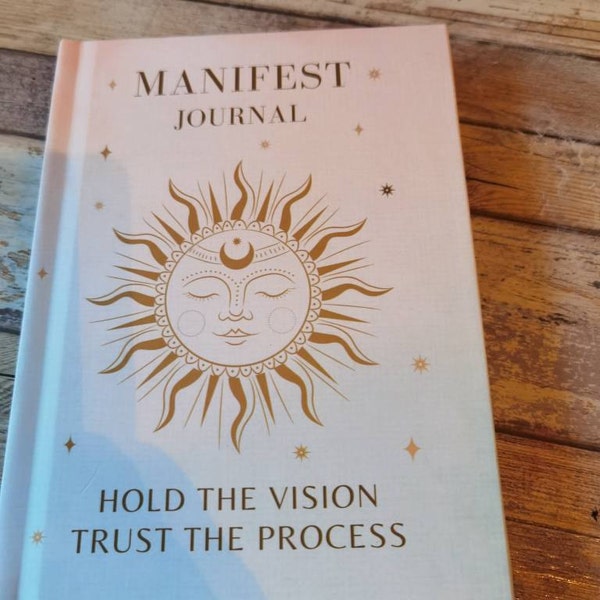 Manifest Hardcover Journal, Manifestation Journal, Law of Attraction ...