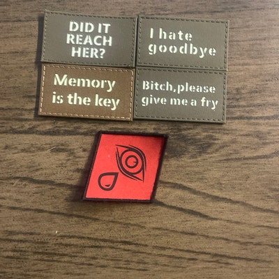 3x5in Custom Callsign Patch IR Patch Infrared Reflective Patches ...