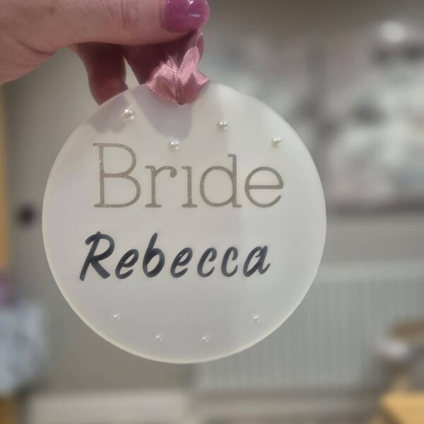 Clear Acrylic Cake Topper, Circle Cake Topper Craft Blank, Birthday ...