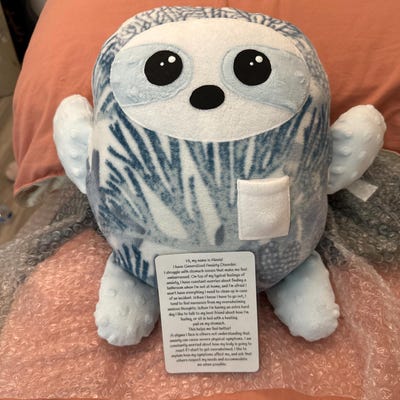 Olive OCD Weighted Sloth Plush by Awful Sloth - Etsy