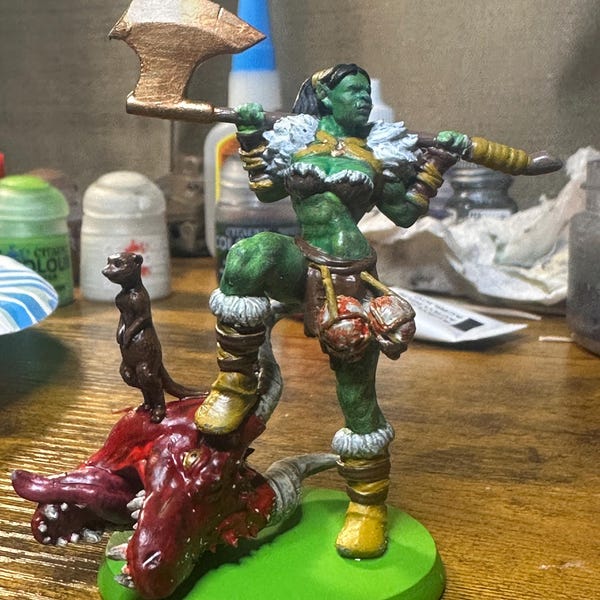 Heracles and the Nemean Lion Diorama 8K D&d/pathfinder 32mm 75mm 100mm ...