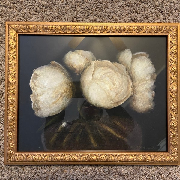 Ornate Gold Picture Frame- Antiqued Gold Photo Frame- Custom Picture ...