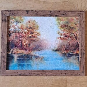 Original Art. Devon Watercolour Landscape Art, Watercolour Original ...