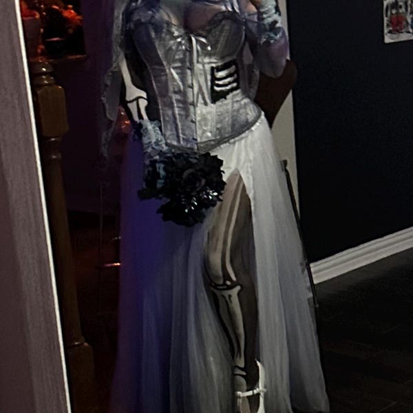 Corpse Bride Tights - Etsy Canada