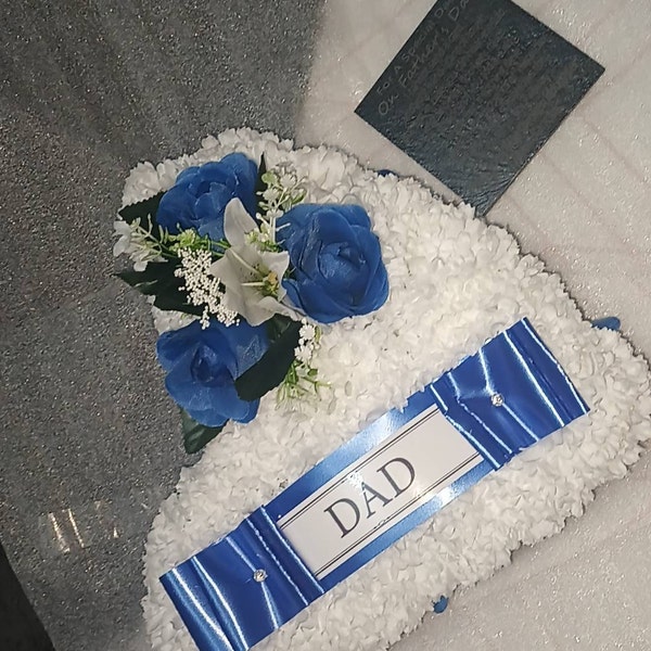 Personalised Biker Memorial Plaque Motorbike Slate Motorcycle Grave ...