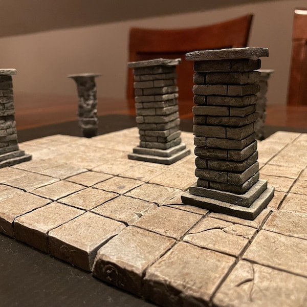 Desert Style Foam Building - DND and Tabletop Gaming - Wargaming ...