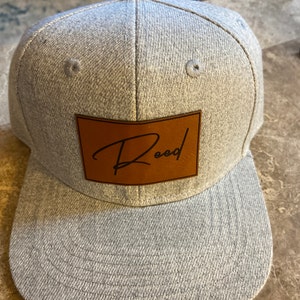 5 Custom Cattle Tag Hat Hat Cap Leather Engraved Leather - Etsy