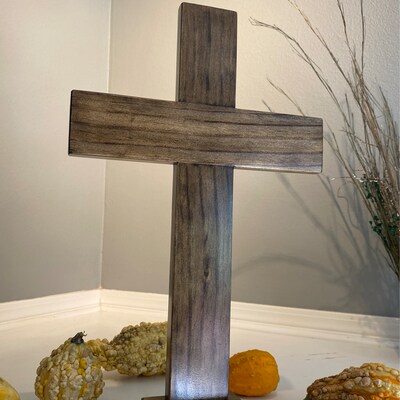 Cross, Crosses, Wooden Cross, Wooden Crosses, Dark Walnut Stained Wood ...