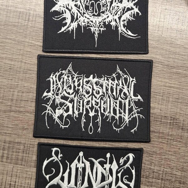 BLACK SABBATH Purple Embroidered Patch Elecric Wizard Cathedral Saint Vitus Acid King Reverend ...