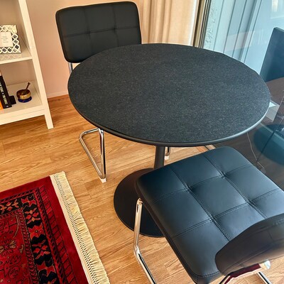 Large Round Pad / Felt Table Cover / Different Sizes Mat - Etsy