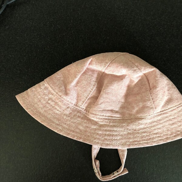 Girl Bucket Hat, Beach Sun Hat for Kids, Brimmed Baby Hat, Infant Beach ...