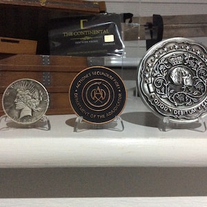 Coin Stand Coin Holder Display Rack Coin Collection Numismatics, Laser ...