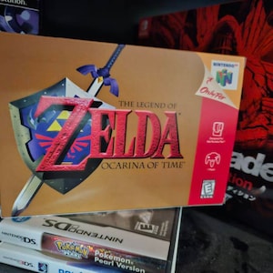 The Legend of Zelda Ocarina of Time NTSC Nintendo 64 N64 En ...