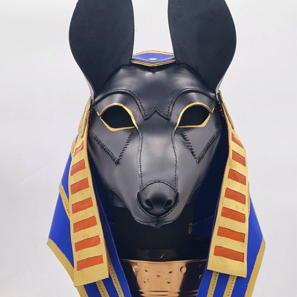PDF Pattern Leather Anubis Mask With Headpiece - Etsy