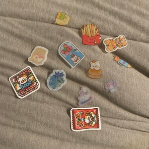 Cute Stickers Clear Kawaii Stickers Bunnies & Bears Outline | Etsy