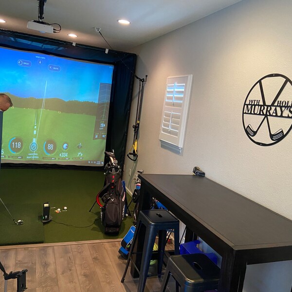 Custom Golf Metal Sign, Personalized Golf Gifts for Men, Golf Man Cave ...