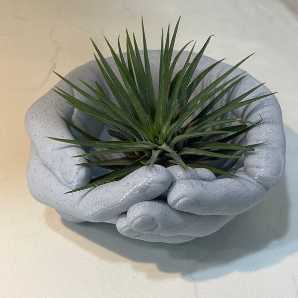 Hands Planter - Hand Bowl - Storage Tray - Organizer - Hands Plant Pot ...