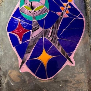 Pattern Stained Glass Skull Spooky Cute Halloween Patterns for Stained ...