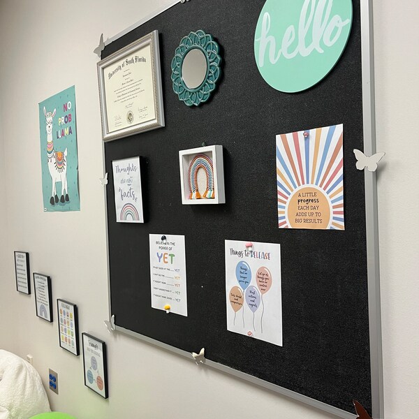 18 School Counseling Signs Posters Psychologist Office Decor Counselor ...