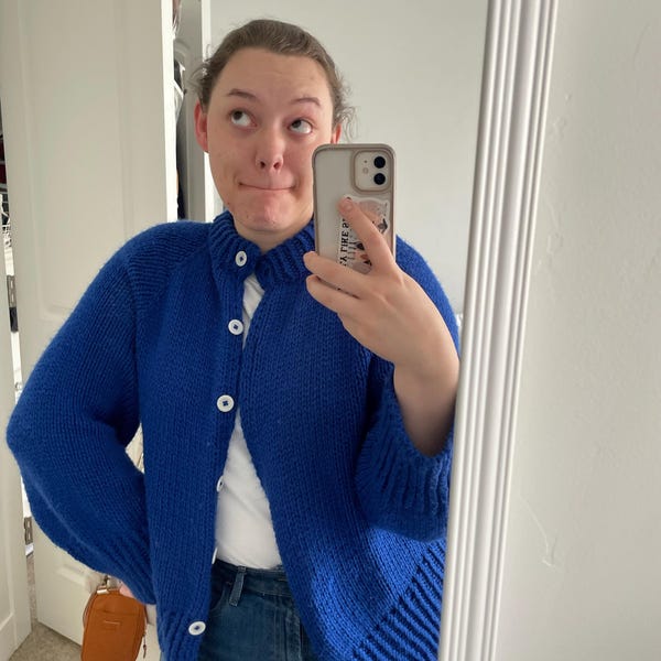 Klara Cardigan - English Knitting Pattern - Etsy