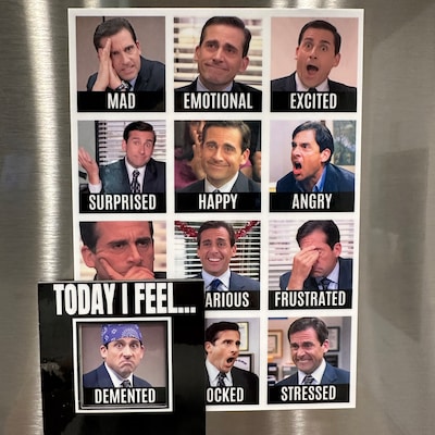 Michael Scott Mood Magnet Prison Mike Michael Scott Gifts Steve Carrell ...
