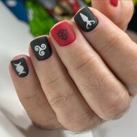 49 YOGA Nail Art Waterslide Decals YOGA Gift MEDITATION Gift Mixed ...