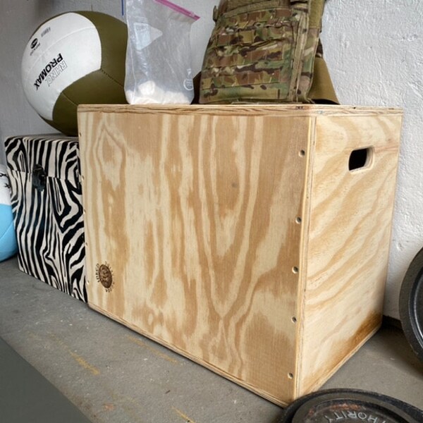24 X 20 X 16 Box, Super Sturdy Crossfit Box With Bracing, WOD Box, Plyo ...