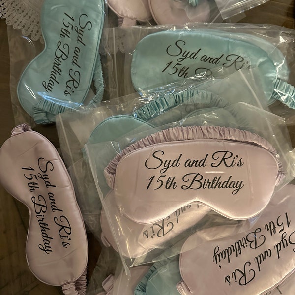 Custom Printed Sleep Mask, Personalized Sleep Mask, Sleep Mask Gift ...