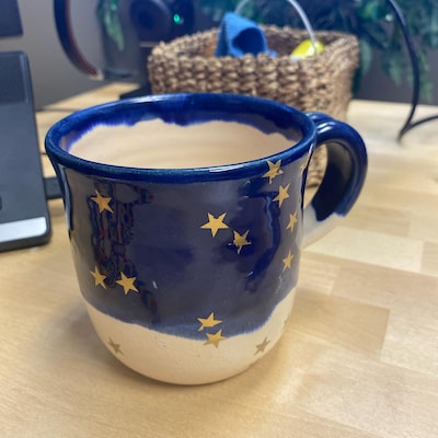 Forgetmenots Butter Dish, Forget Me Nots, Small Blue Flowers Butter ...