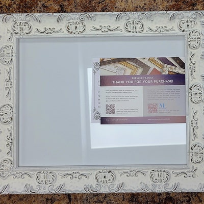 French Country Frame Glass Victorian Antique Vintage Farmhouse Ornate ...