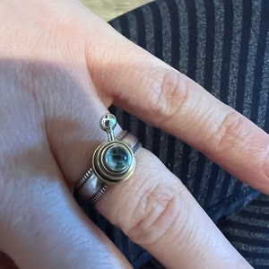 Statement Ring Sterling Silver Ring Science Ring Celestial Skies ...