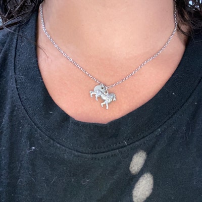 Stop Sign Necklace SMALL Red Stop Sign Charm Street Sign - Etsy