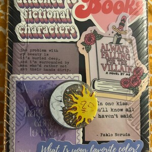 What is Your Favorite Color Blue, Powerless, Bookish Stickers, Lauren ...