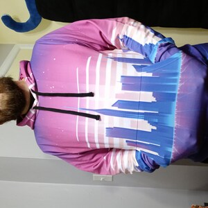 Neon Sunrise Vaporwave Retro Synthwave Snowboarding Windbreaker and Ski ...