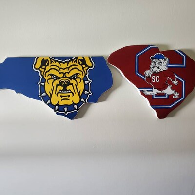 LSU Hand Painted Wooden Sign, Cut Into the Shape of Louisiana. - Etsy