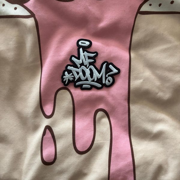 MF Doom Patch - Mm Food - All Caps - Madvillain - Metal Face - 90s Hip ...