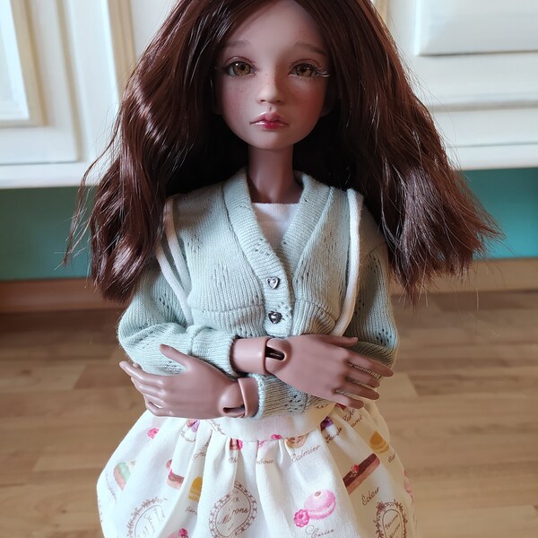 Floral Muslin Dress for Minifee, Minifee Clothes, BJD Clothes - Etsy