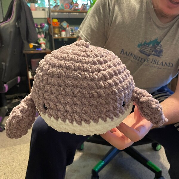 Whale Crochet Amigurumi Pattern Fish Animal Pattern for Beginner ...