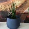 Black Plant Pot Black Planter Indoor Planter Indoor Plant Pot Minimal ...