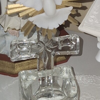 Holy Spirit Cake Topper / Floral Ornament - Etsy